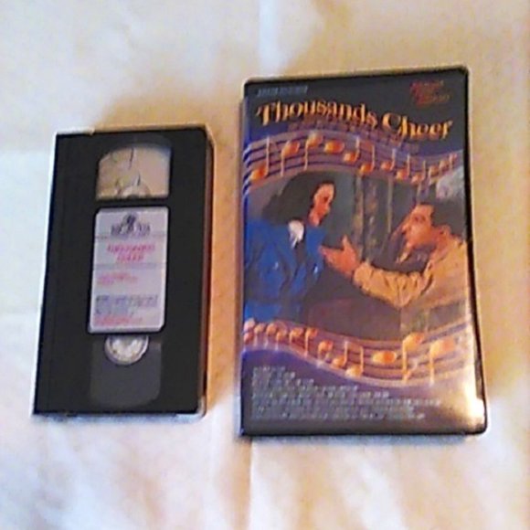 MGM | Media | Thousands Cheer Vhs Musical Romance Gene Kelly Vintage ...